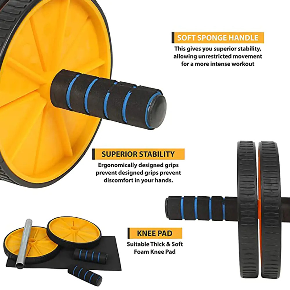 Ab Roller Wheel For Abs Workouts at Best Price in Bengaluru | Rolloverstock