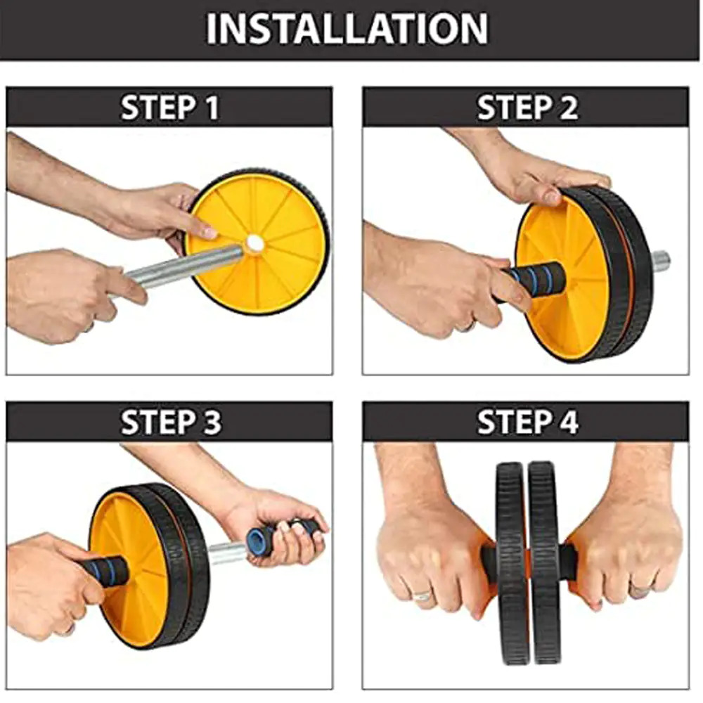Ab Roller Wheel For Abs Workouts at Best Price in Bengaluru | Rolloverstock
