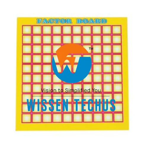 Factor Board - High-quality Mdf | Ideal For School Math Labs, Durable ...
