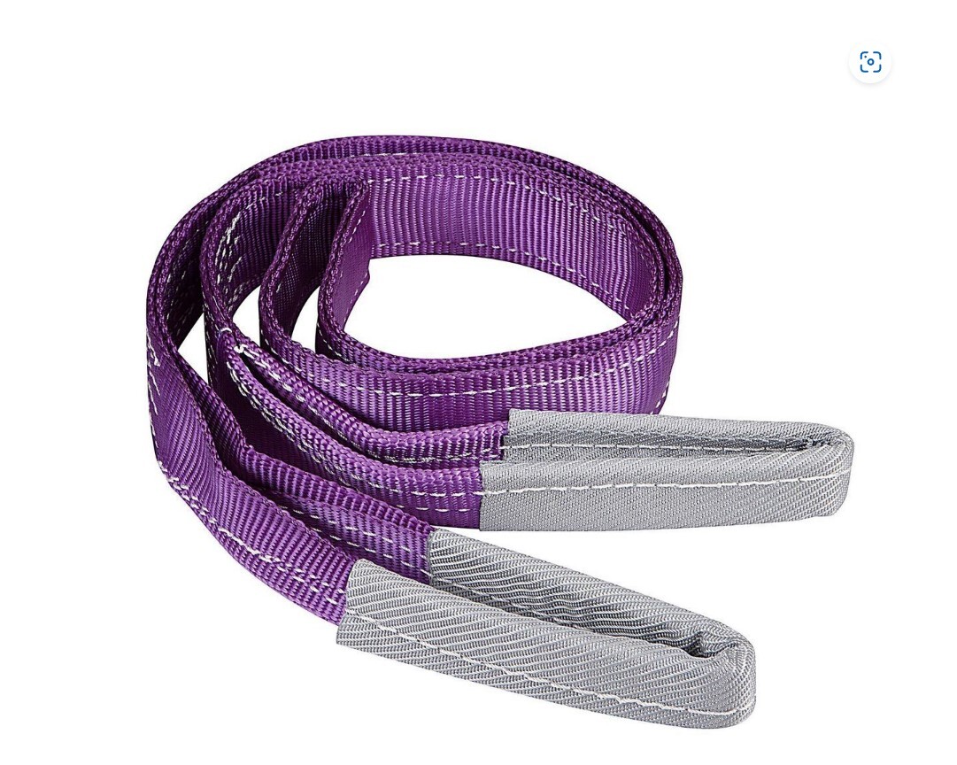 1 Ton 1mtr Violet Double Ply Webbing Slings Flat Belt/lifting Belt at ...