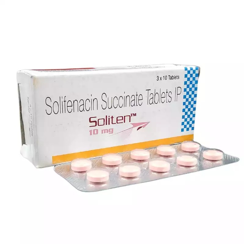 Solifenacin Succinate Tablets Soliten 5mg General Medicines at Best ...