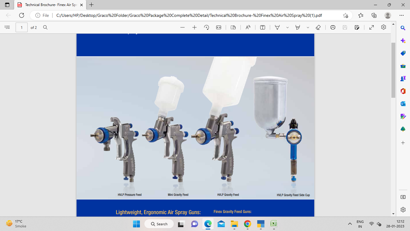 Pressure Feed Gun at 65000.00 INR at Best Price in New Delhi, Delhi ...