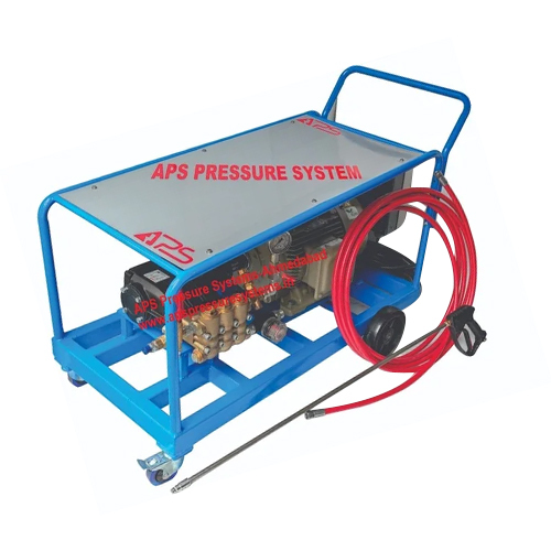 Industrial Heat Exchanger Tube Cleaning Water Jetting Machine, Pressure: 600 Bar at Best Price ...