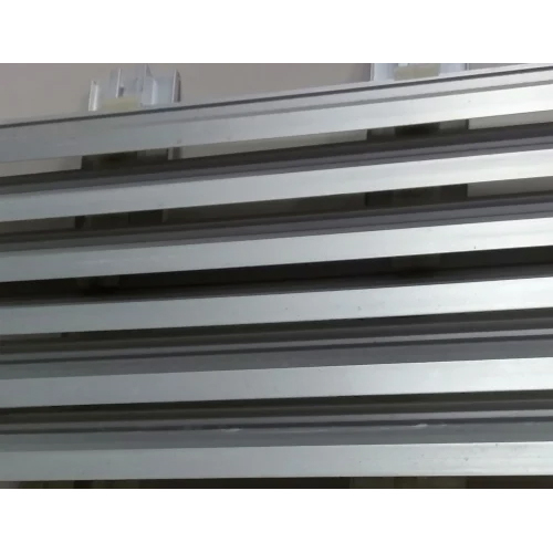 Aluminium Ventilation Louvers - Grey Rectangular, Coated Surface ...
