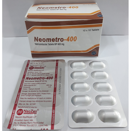 Metronidazole Tablets 400mg General Medicines at Best Price in ...