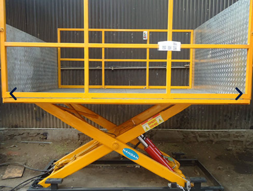 Scissor Lift at 450000.00 INR in Navi Mumbai, Maharashtra | Nandan ...