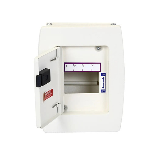 White Selvo 4 Way Spn Double Distribution Board at Best Price in Noida ...