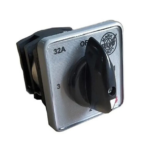 Black Selvo 32a Cam Operated Rotary Switch Phase Selector 1 Pole 3 Way ...