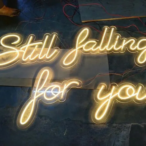 Acrylic Neon Sign Board at 1500.00 INR in Mumbai | H D Enterprises