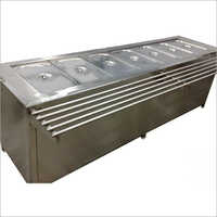 Rectangular Bain Marie Display Counter Application: Industrial at Best ...