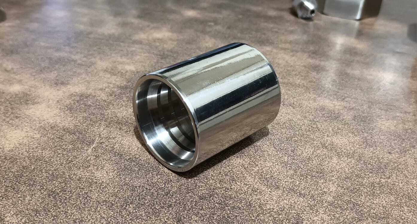 Hydraulic Crimping Cap - Stainless Steel Grade Ss 304, 1/2 Inch Size ...