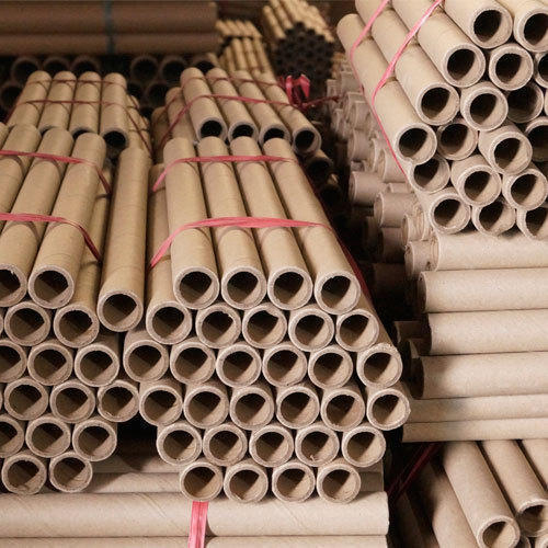 Paper Core Pipe - Paper Material, Available In Various Sizes, Brown ...