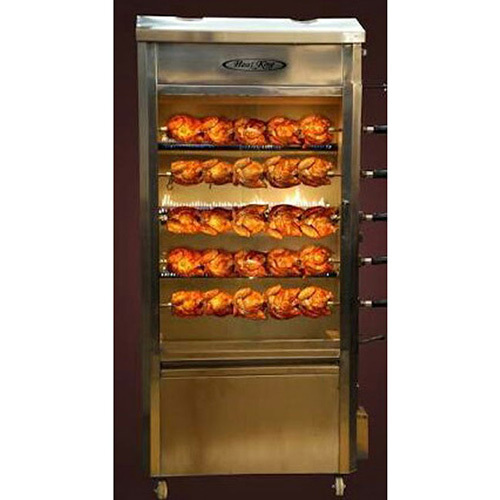 Stainless Steel Commercial Chicken Rotisserie Machine at Best Price in ...