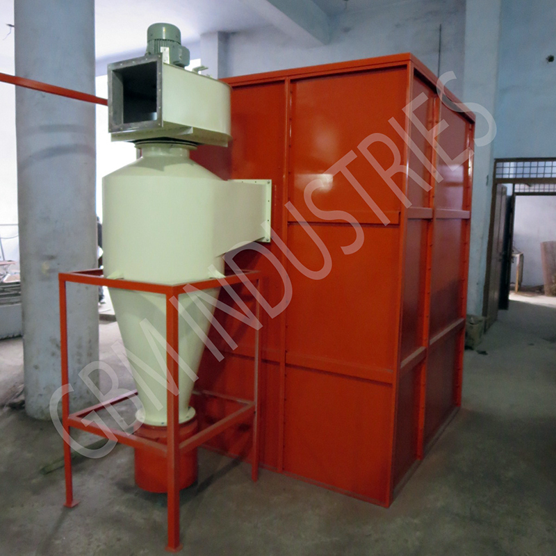 Cyclone Type Powder Coating Booth at Best Price in Jhajjar | Gbm Industries