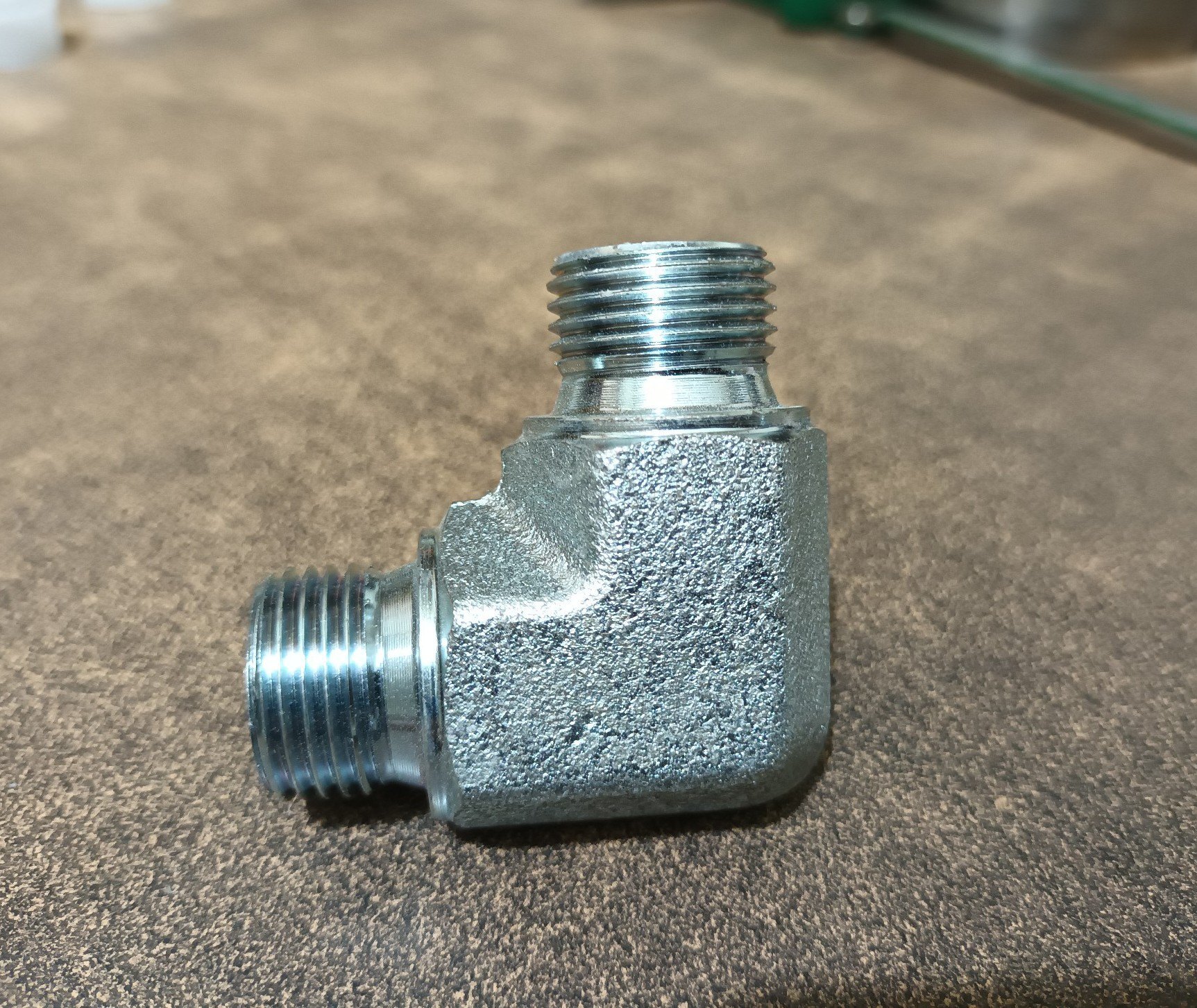 Ms Forged Elbow - 90 Degree Threaded Elbow, Size 1/4" To 1" | Zinc ...