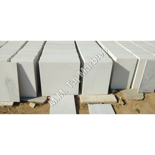 Makrana White Tiles Marble Size: As Per Requirement at Best Price in Makrana | M.m. Taj Marbles