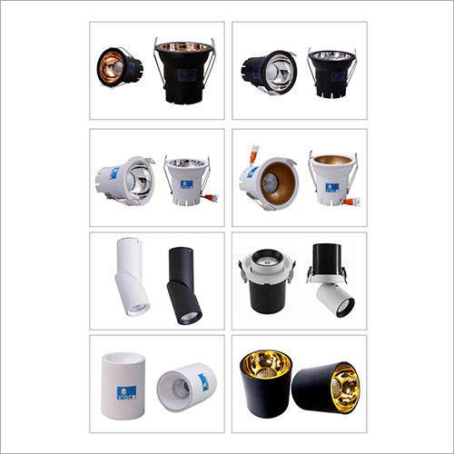 Down Lighter - Matte Metal, Round Shape | Multicolor Led, High ...