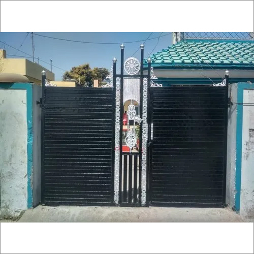 Blue Mild Steel Black Main Gate at Best Price in Gurugram | Aashif ...