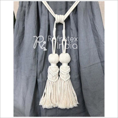 White Mctc116 Macrame Tie Back at Best Price in Ghaziabad | Refratex ...