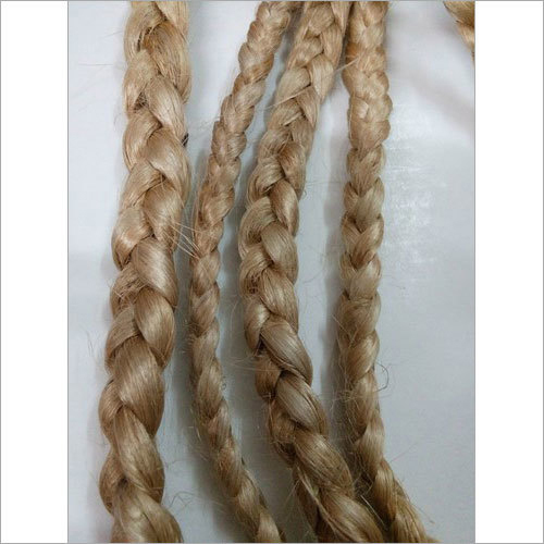 Jute Braided Rope - Fiber Material, 50 Meter Roll | Twisted Style, Skin ...