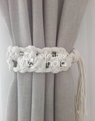 White Mctc102 Macrame Tieback at Best Price in Ghaziabad | Refratex ...