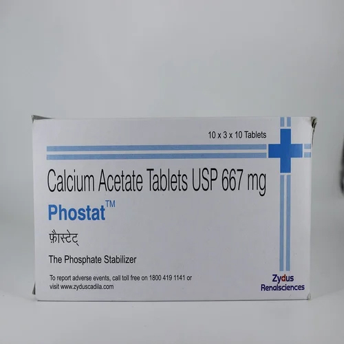 667 Mg Phostat Tablets Usp at Best Price in Chennai | Sainav Healthcare
