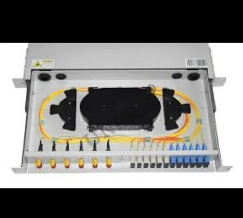White 24 Port Rack Mounted Liu Fully Loaded at Best Price in Delhi ...