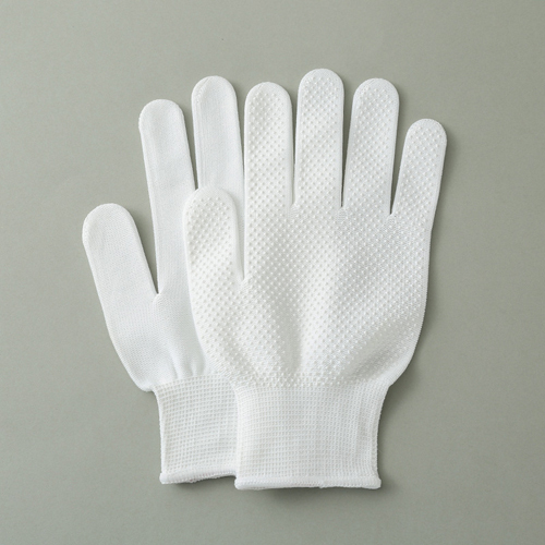 White Pvc Dotted Gloves - Pattern: Printed at Best Price in Yiwu ...