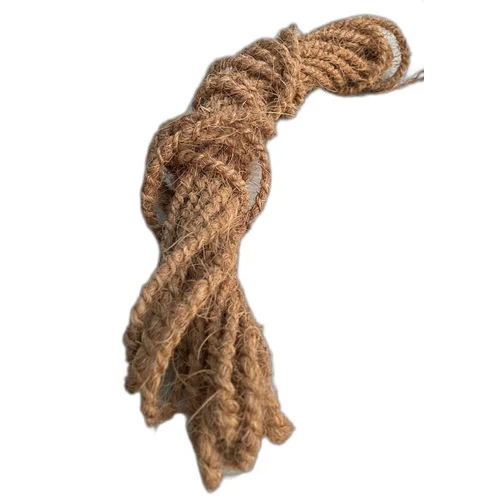 2 Ply Coir Rope - Coconut Fiber Material, Twisted Design, Nil Moisture ...