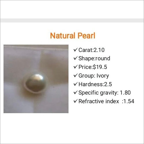 Natural Pearl at Best Price in Pune, Maharashtra | Sai Mineral