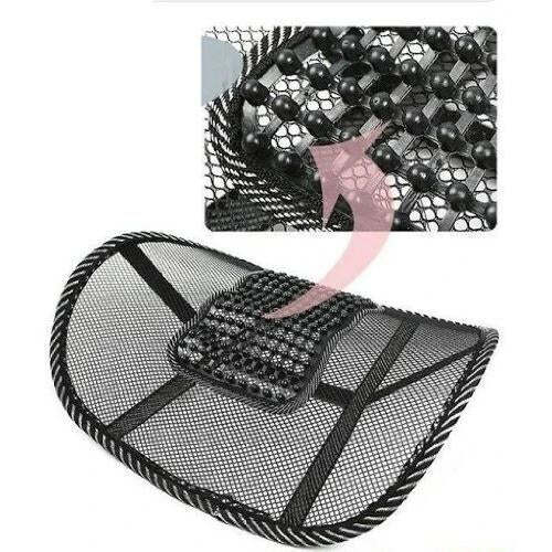 Ventilation Back Rest With Lumbar Support (0534) - Mesh Fabric, 39*38 ...