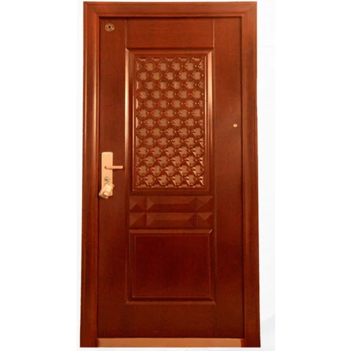 Red Dd9512 Mild Steel Hinged Security Door at Best Price in Noida ...