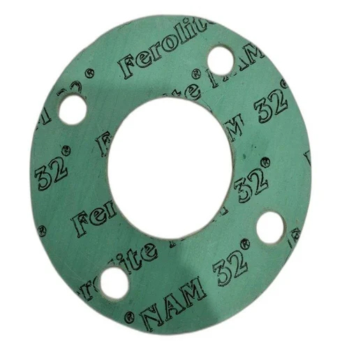 Non Asbestos Gasket 20 Mm - Neoprene, 20 Mm Diameter, Green Color, 2 Mm ...