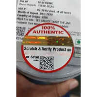 Acrylic Nutrition Label at Best Price in Noida, Uttar Pradesh | Sanskar ...