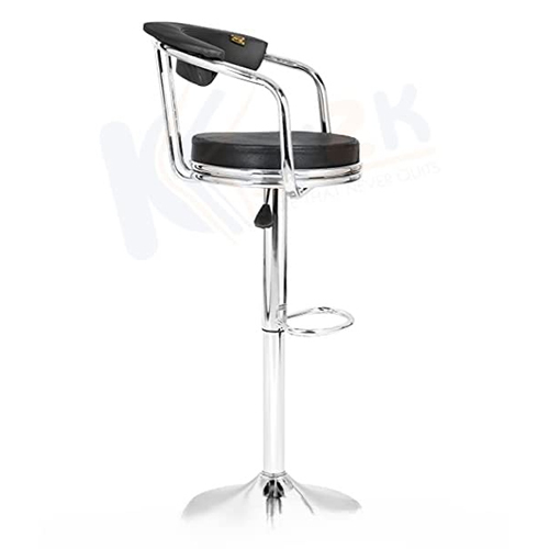 High Counter Hydraulic Stool Chair With Back And Arm Rest - Size ...