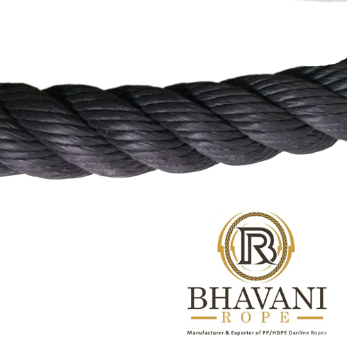 Polypropylene(pp) Black Pp Danline Rope at Best Price in Mahuva ...