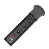 Mx Tower Power Strip 1 In Iec 320-c14 & 3 Out Iec 320-c13 (10 Amp) Pop Up Type - Universal ...