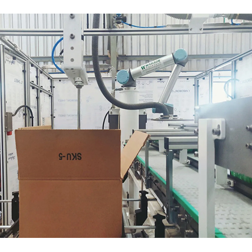 Strong Robotic Case Packer at Best Price in Pune | Warade Packtech Pvt Ltd