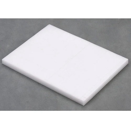 Delrin Sheets - White Rectangle Sheets , Industrial Usage In Various ...