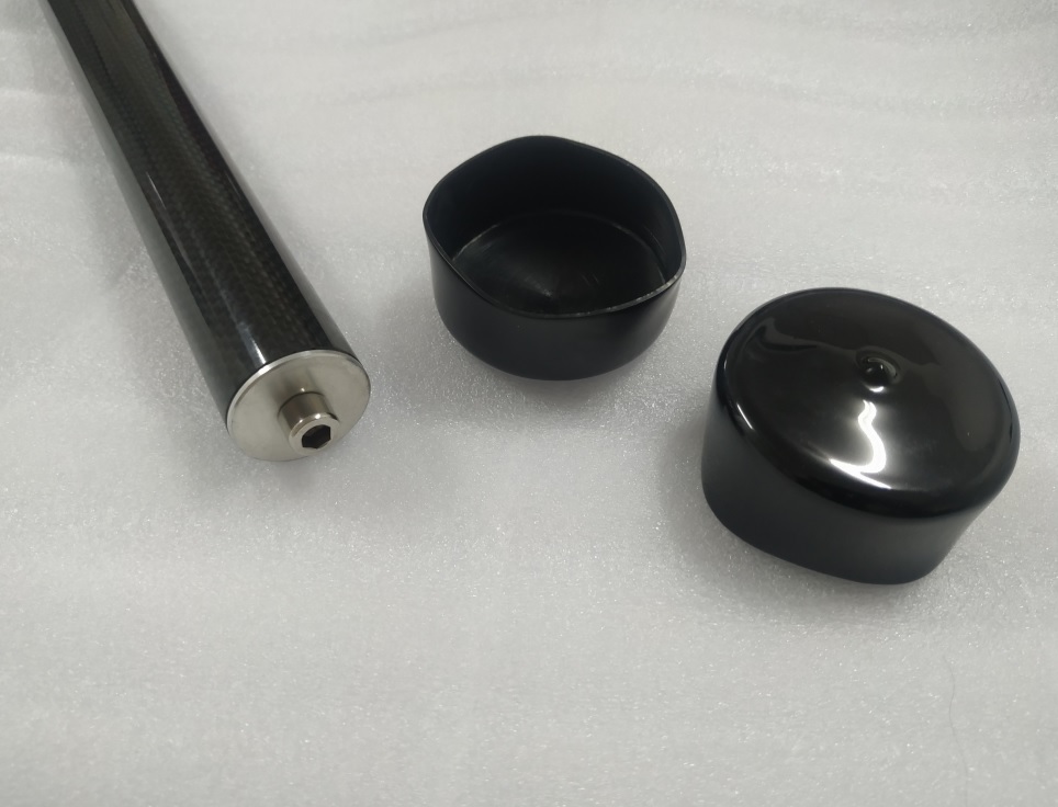 3k Plain High Glossy Carbon Fiber Tube Composite Cnc Metal Thread ...
