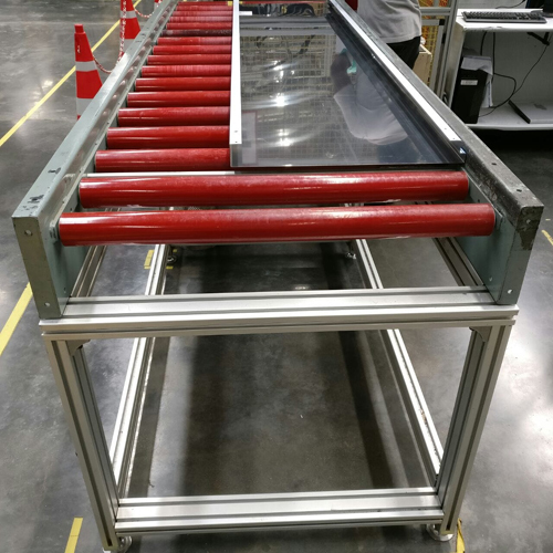 Silver-red Roller Conveyor at Best Price in Pune, Maharashtra ...