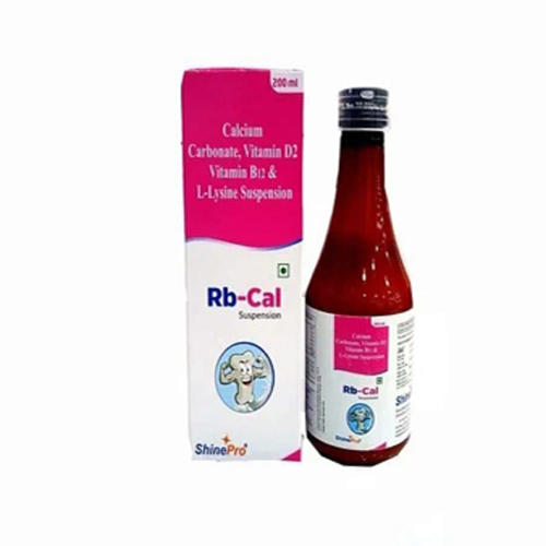 Calcium Carbonate Vitamin D2 Vitamin B12 And L Lysine Syrup General ...