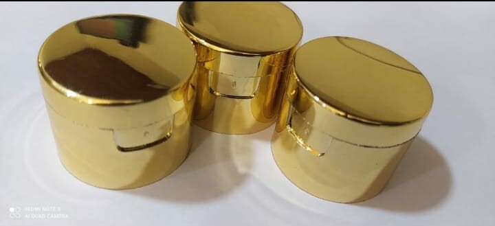 Plastic Metal Finish Flip Top Caps at Best Price in Valsad | Prabhoti ...