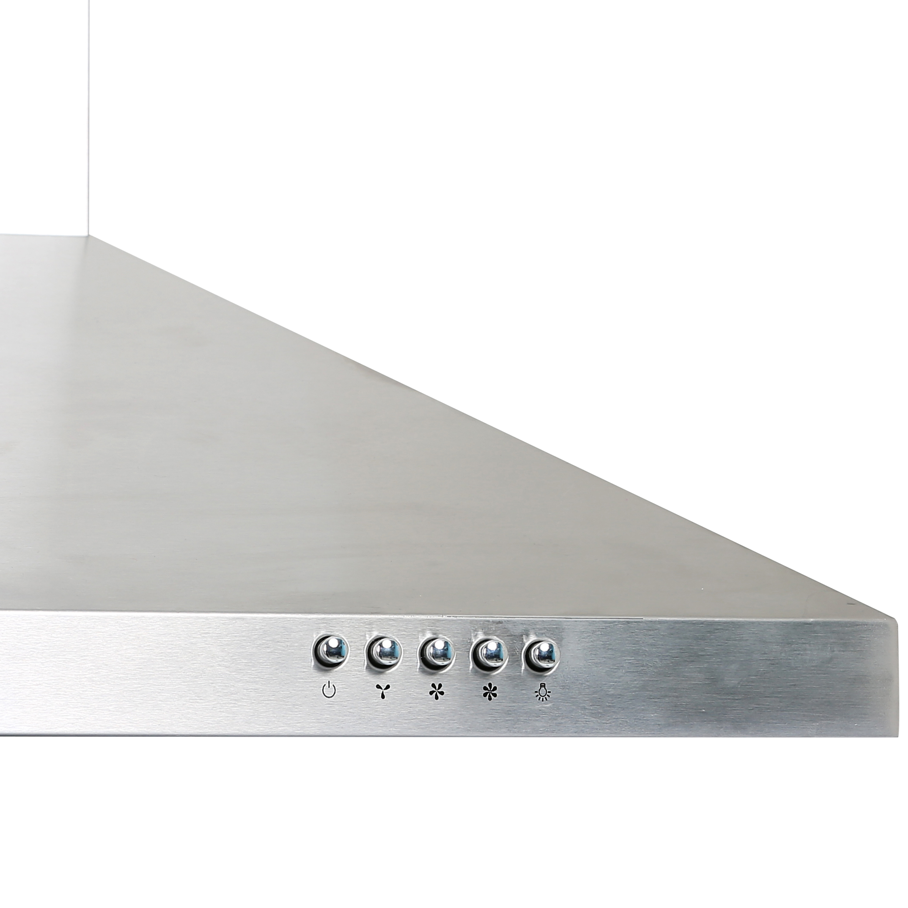 Stainless Steel Baffle Filter Electric Chimney - Exhaust Type: Vented ...