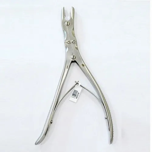 Manual Lekselle Bone Rongeur Side Double Action Curved at Best Price in ...