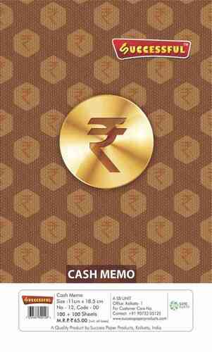 Cash Memo at Best Price in Kolkata, West Bengal | Success Paper Products