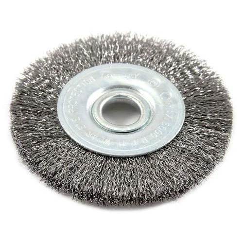 Carbon Steel Circular Wheel Brush - Carbon Steel Material, Different ...