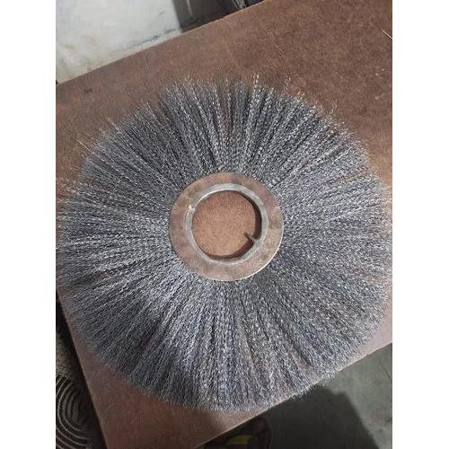 Round Wire Brush - Cylindrical Shape, Plastic Material, Various Sizes ...