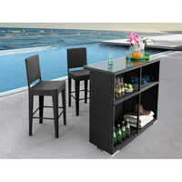 2 Seater Bar Table And Chair Set Application: Holiday Resort at Best ...