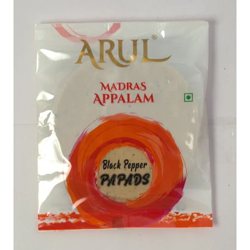 Black Pepper Papad Ingredients: Urad Flour 90 % at Best Price in ...